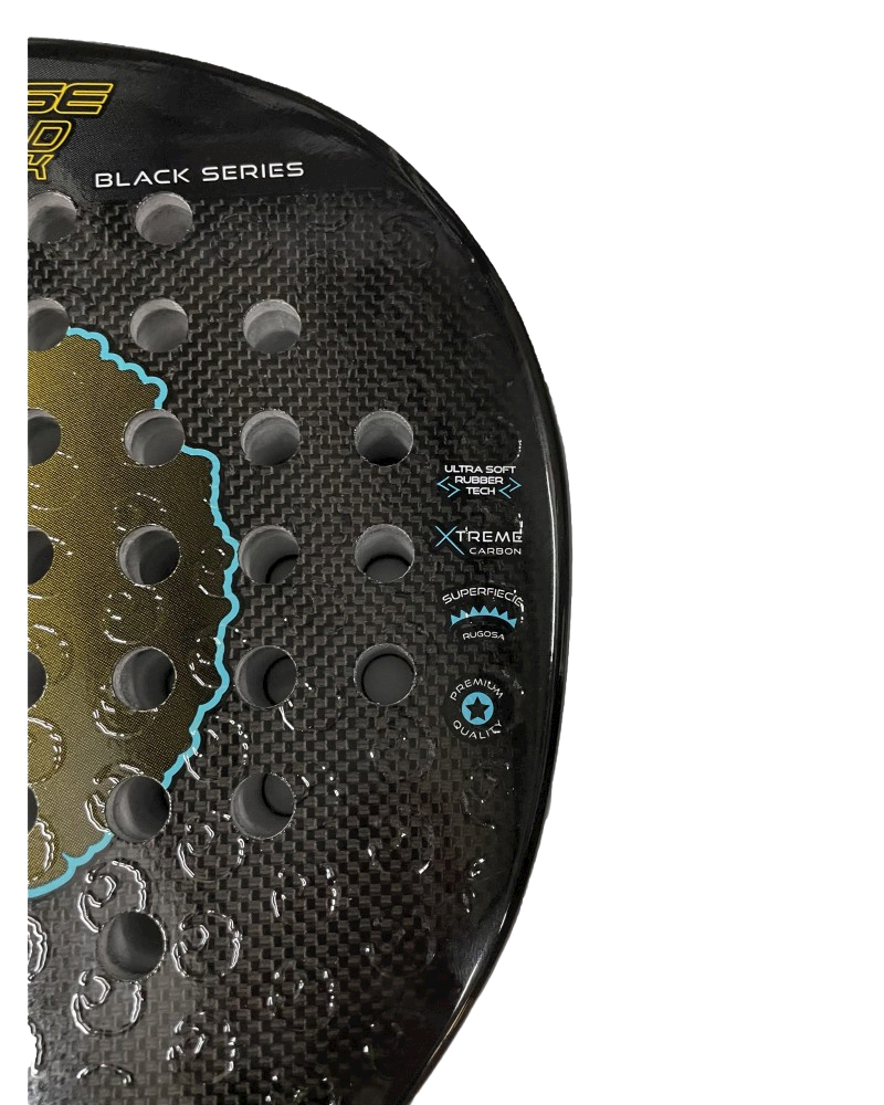 MIDDLE MOON ECLIPSE 7 CARBON GOLD ATTACK BLACK SERIES – GCC PADEL